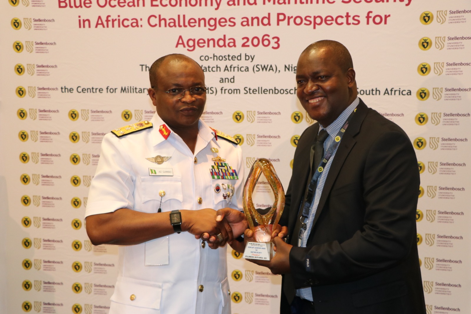PhotoSpeak: Nigeria's Chief Of Naval Staff, Vice Admiral AZ Gambo Bags ...
